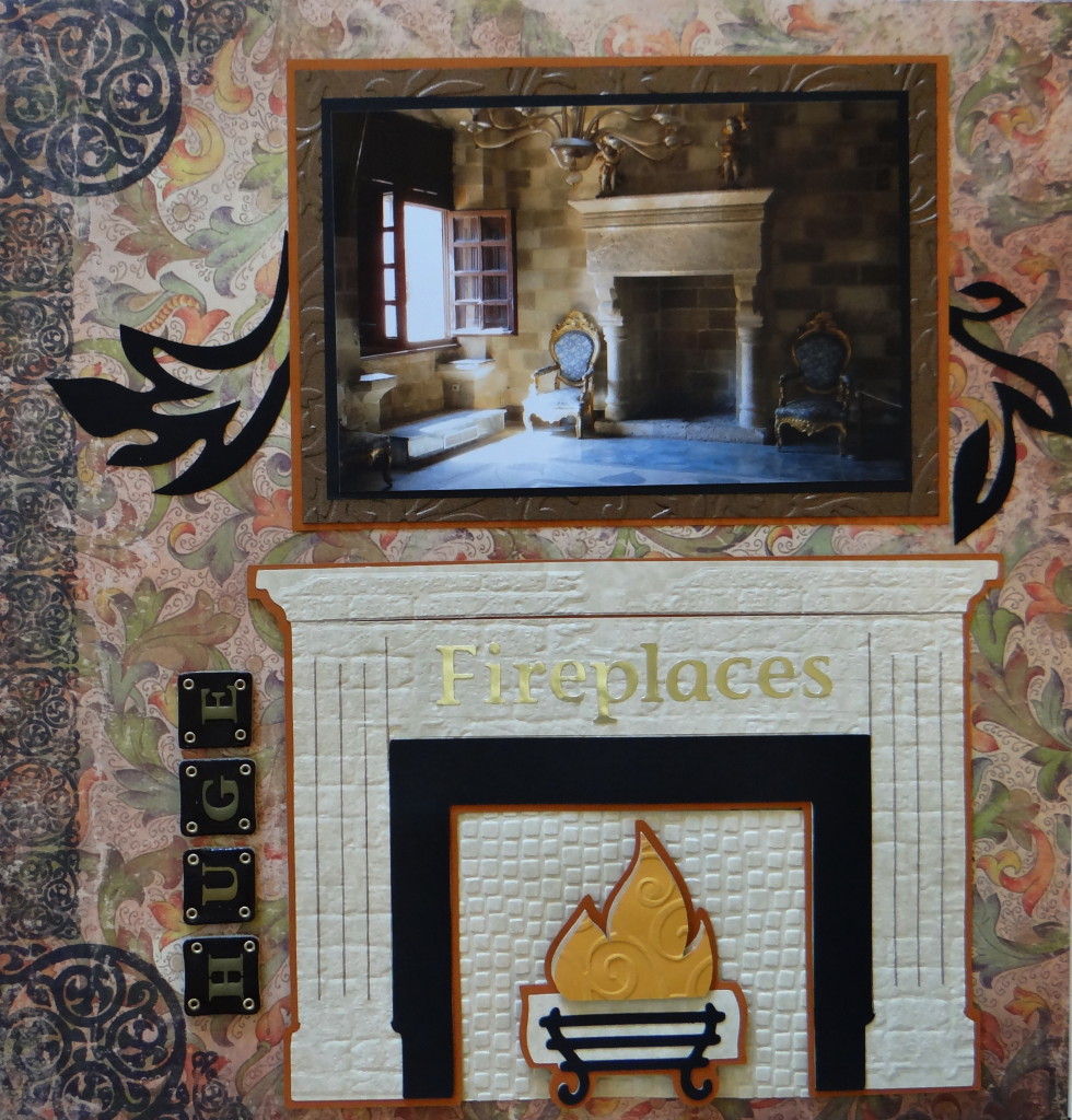 Travel Scrapbook 6 - Rhodes, Greece - Me and My Cricut