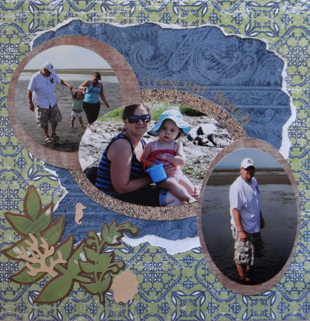 Everyday Life Scrapbook 11 - Aquarium Visit & Children - Me and My Cricut