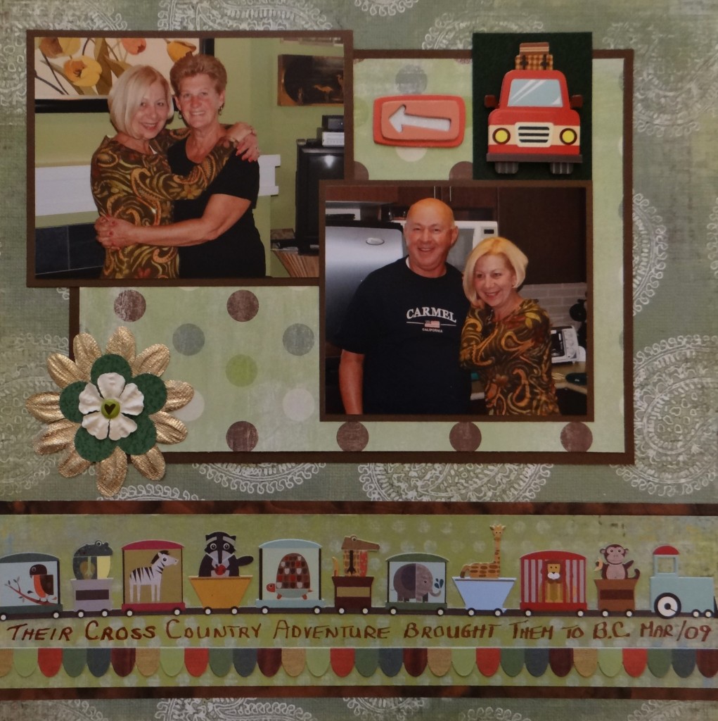 Everyday Life Scrapbook 9 - Vancouver, BC Sightseeing - Me and My Cricut