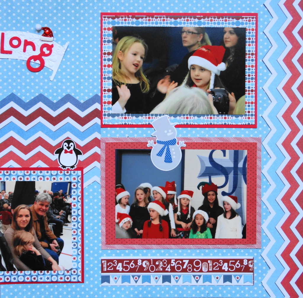 Christmas Scrapbook 4 - Me and My Cricut