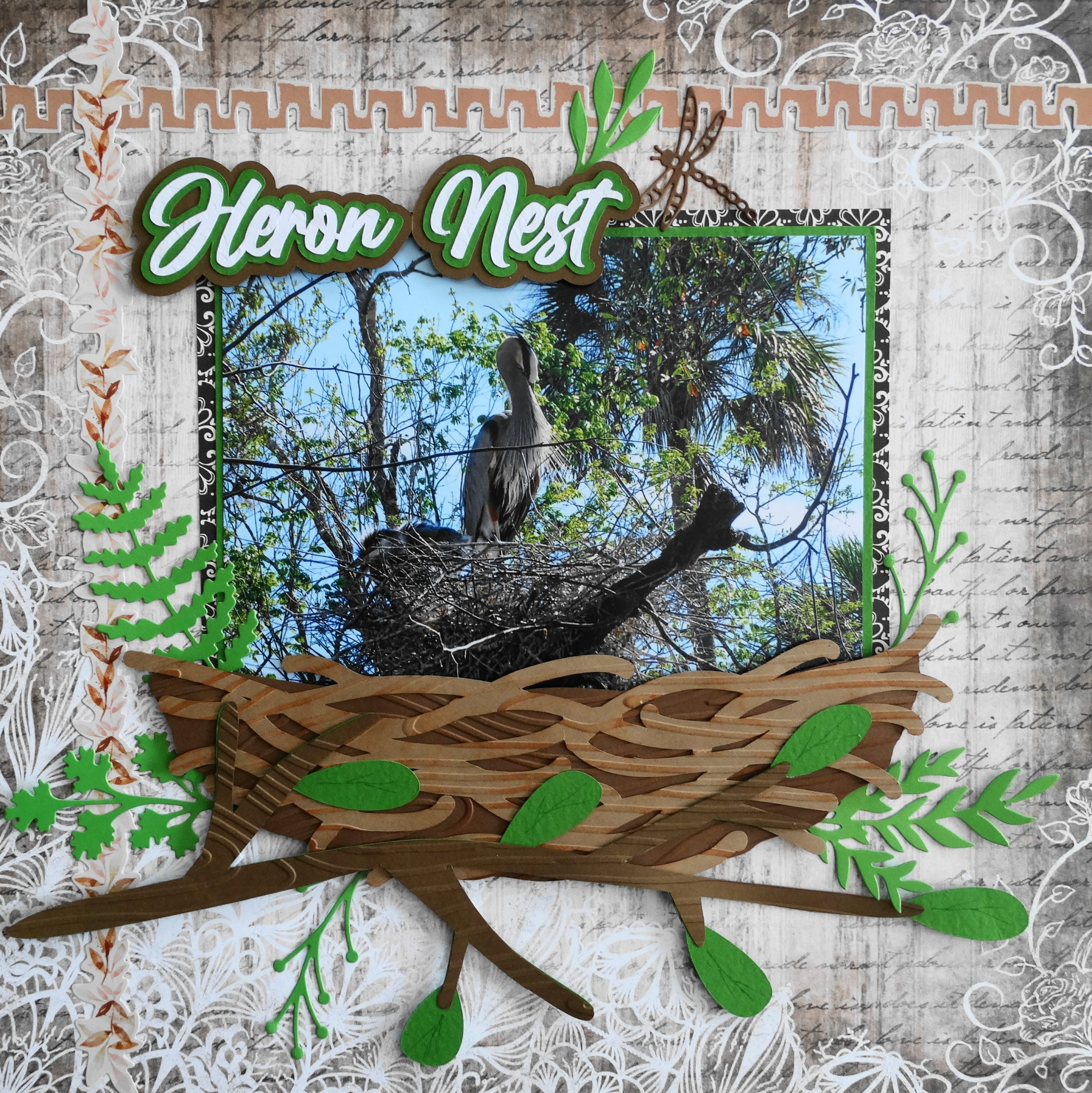 Travel Scrapbook 42 - Florida, Homosassa Springs - Me and My Cricut